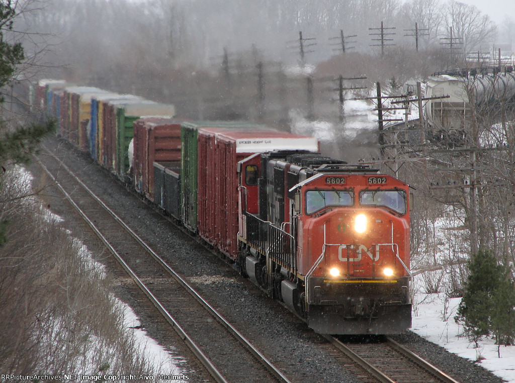 CN 332 at Mile 6 Stathroy Sub.